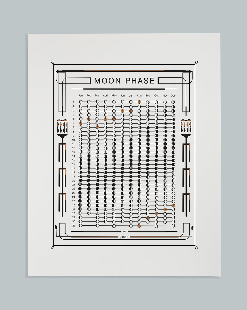 2023 Paper Moon Phase Calendar – annieaxtell